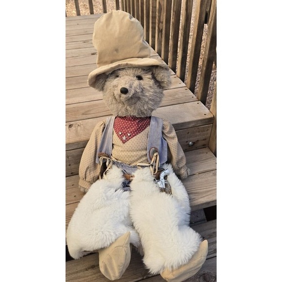 Tilly Collectible | Toys | Vintage Cowboy Bear Tilly Plush Stuffed ...